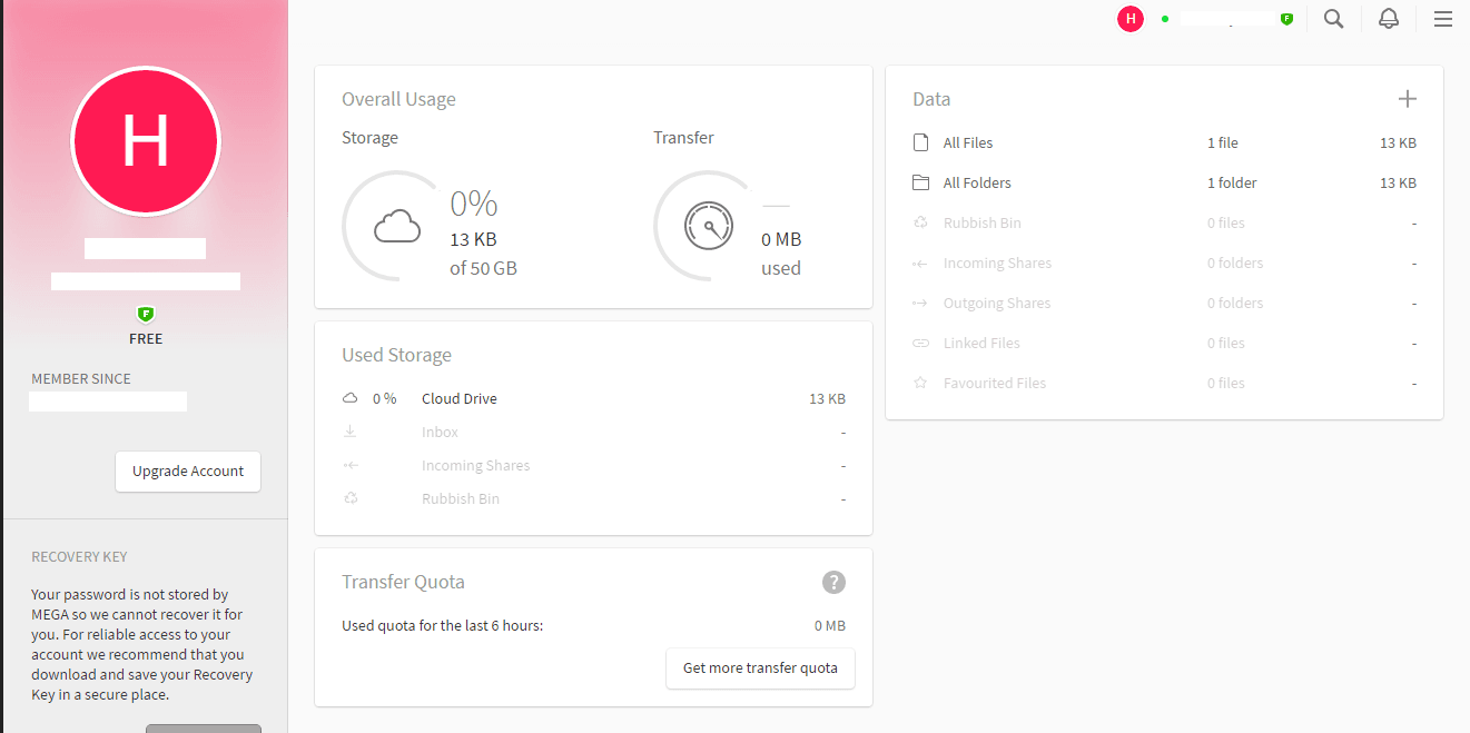 MEGA Cloud Storage: Get 50GB FREE Plan | Bond High Plus